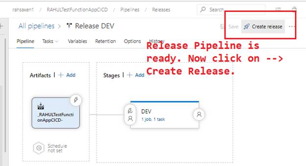 Azure DevOps - CI CD - Build And Release Pipeline - Azure Function